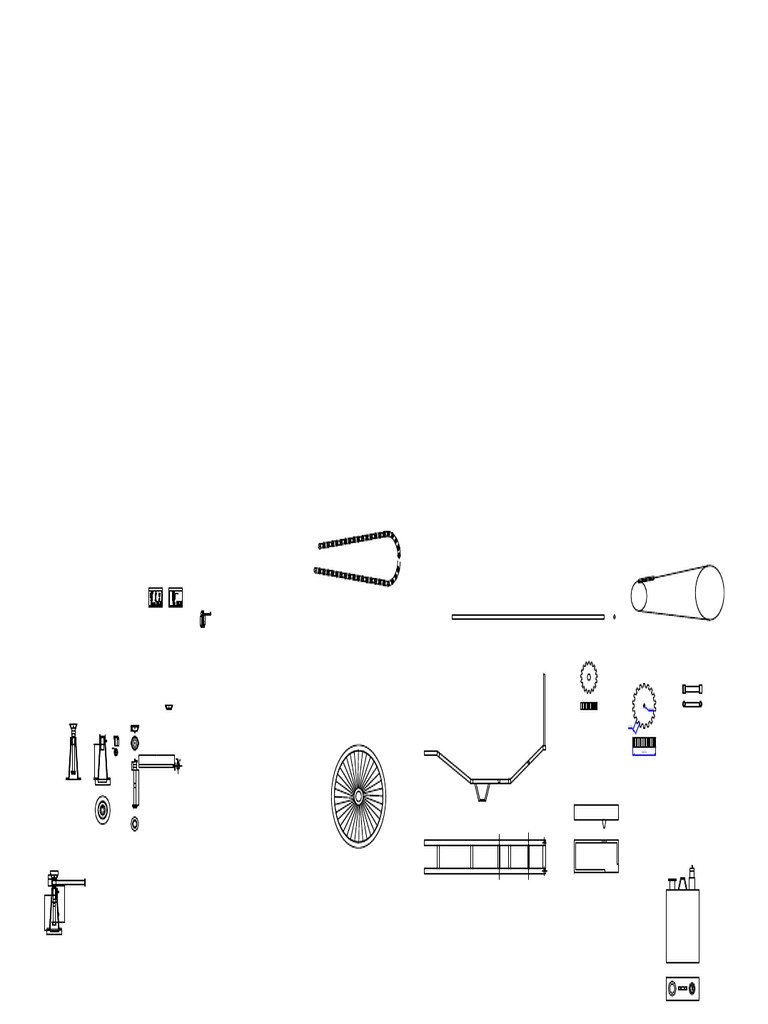 Screw Jack Assembly Detail Drawing | PDF