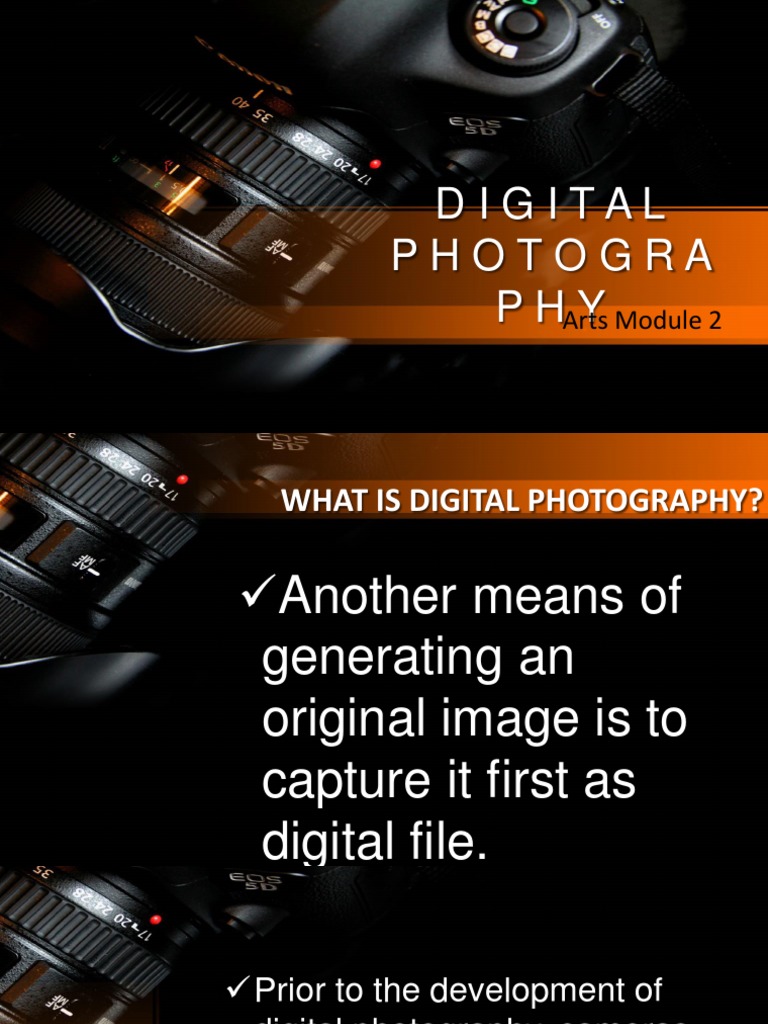 Digital Photography | PDF | Camera | Digital Camera