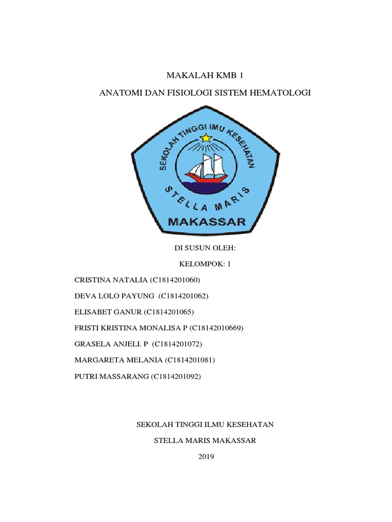 MAKALAH KMB 1 Hematologi | PDF | Kesehatan Holistik | Sains & Matematika