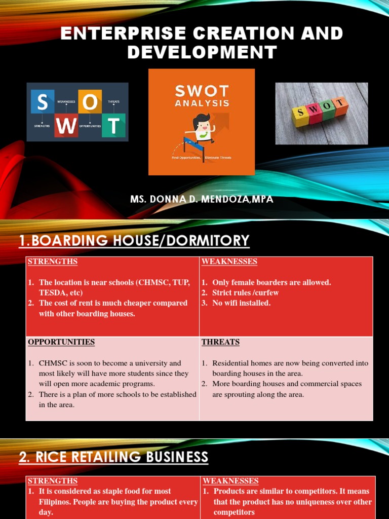 Swot | PDF | Market (Economics) | Microeconomics