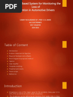 Driver Drowsiness Detection Project Report | PDF | Computer Vision ...