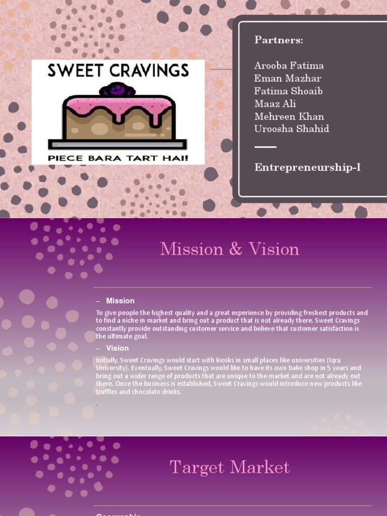 Mission, Vision, Target Market Analysis, Competitive Analysis, and SWOT ...