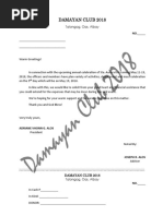 Summer Outing Solicitation Letter | PDF