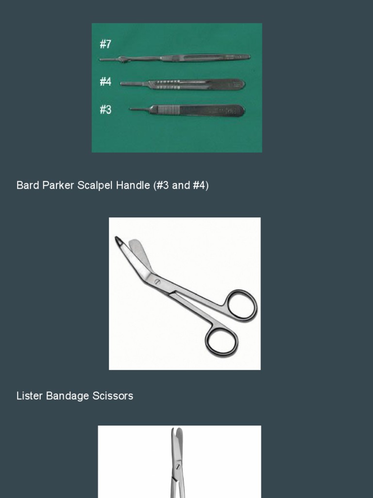 Surgical Instruments and Functions | PDF
