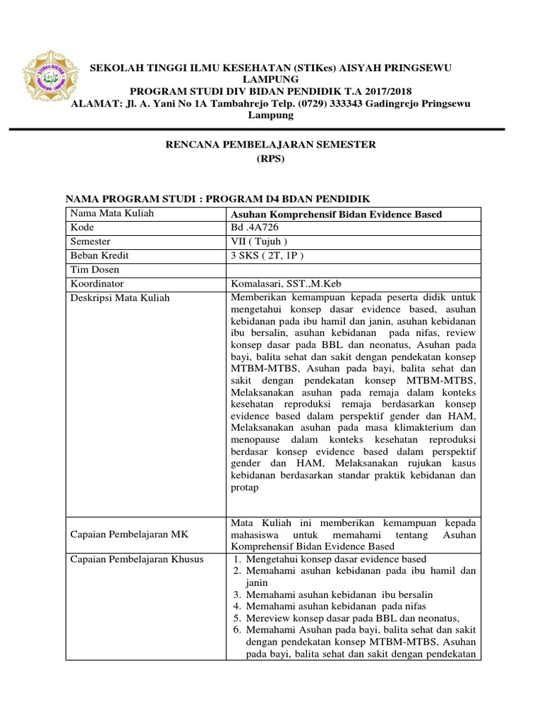 New Askeb Kompre | PDF