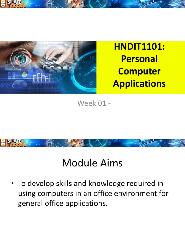 Personal Computer Applications - HNDIT | PDF | Page Layout ...