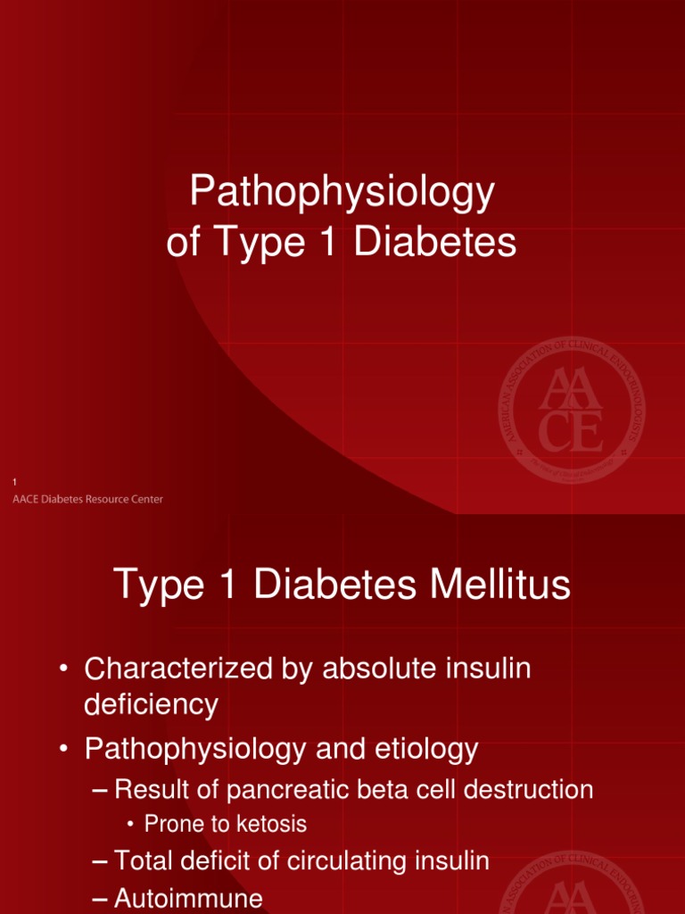Pathophysiology of Type 1 Diabetes | Diabetes Mellitus Type 1 ...
