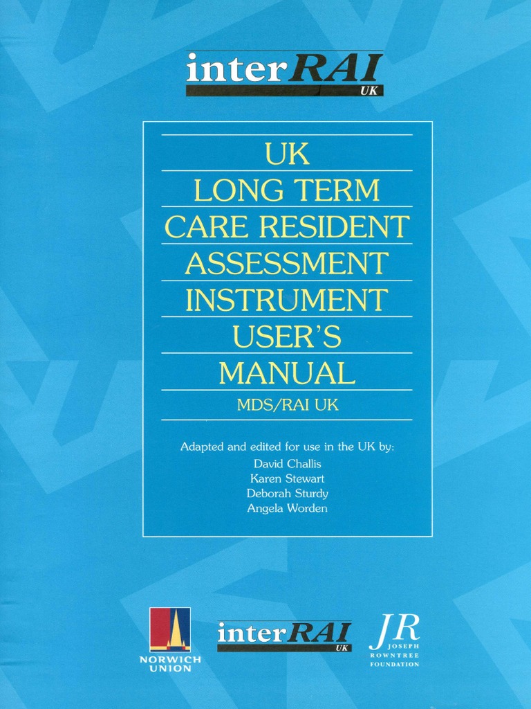 Mds User Manual | PDF | Nursing Home Care | Psychosocial