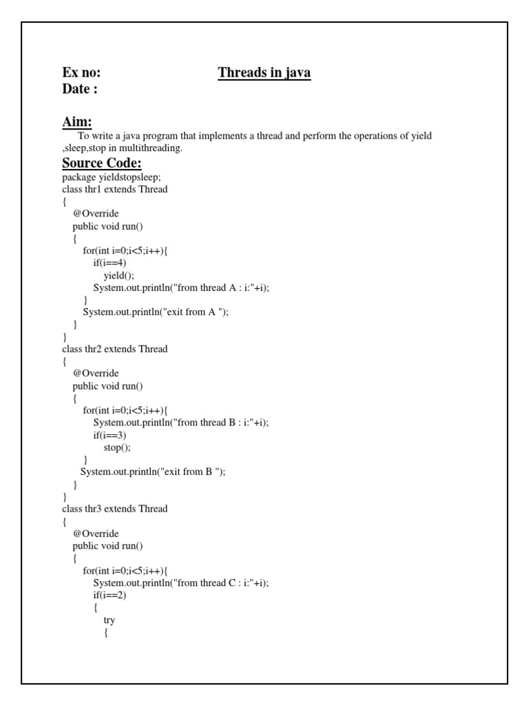 Multithread Pdf C Programming Language Array Data Structure 