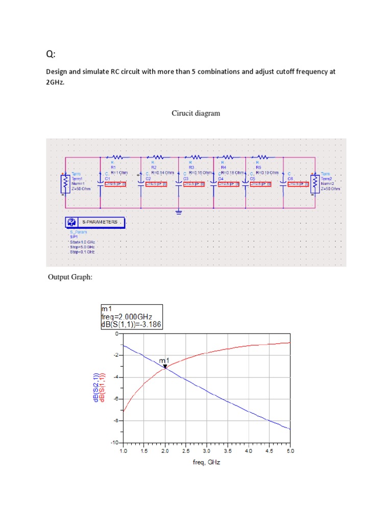 Design and Simulate RC Circuit With More Than 5 Combinations and Adjust ...