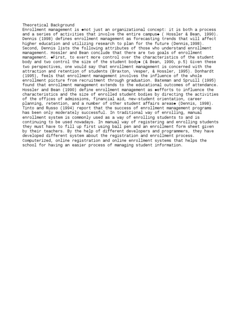 ENrollment System Sample | PDF