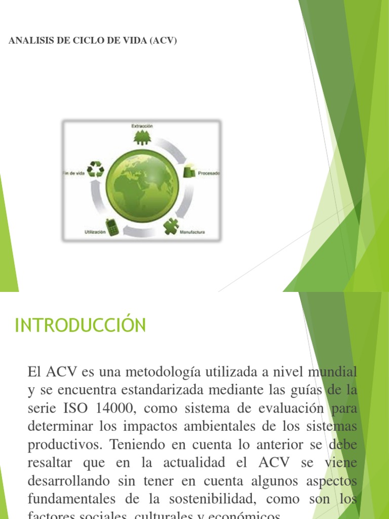 Analisis De Ciclo De Vida Pdf Evaluación Del Ciclo De Vida