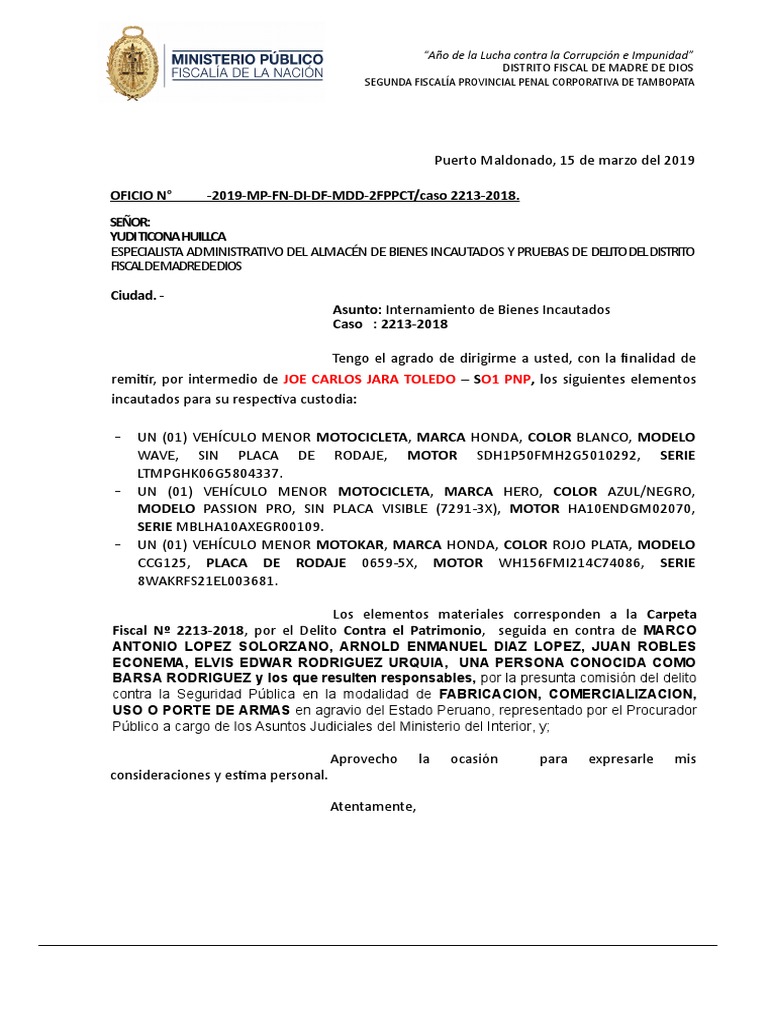 Modelos de Oficios | PDF