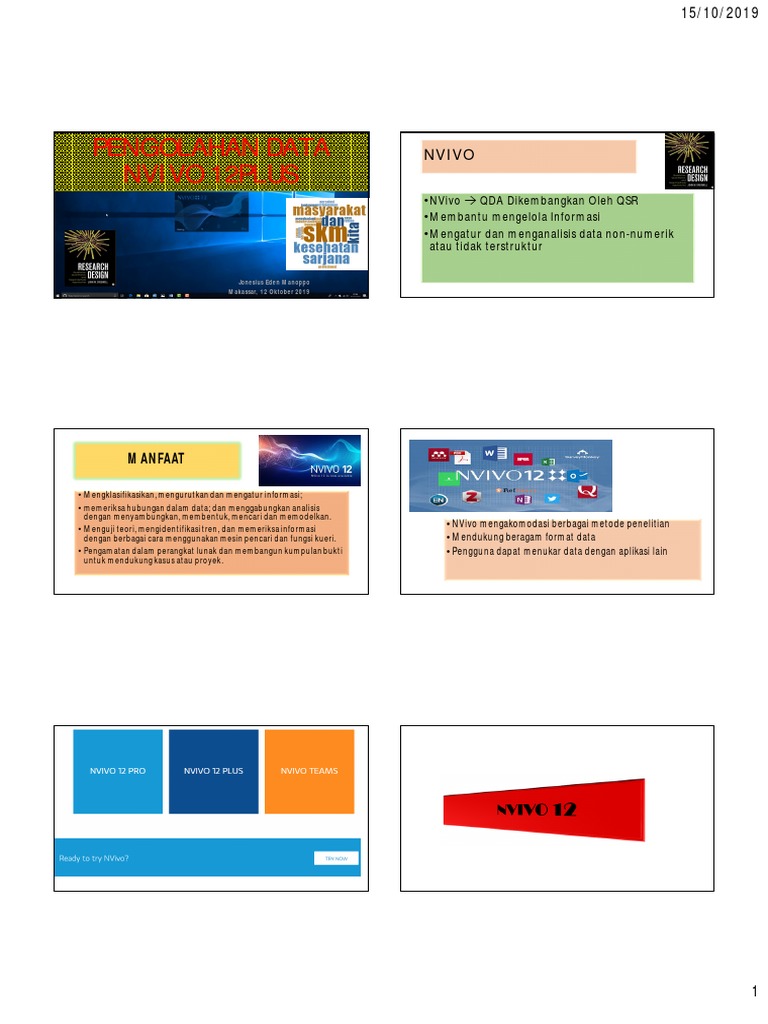 Pengolahan Data Kualitatif Nvivo | PDF Pengolahan Data Kualitatif Nvivo | PDF