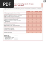 Escala de Agresividad Manifiesta (Overt Agression Scale, OAS) | PDF