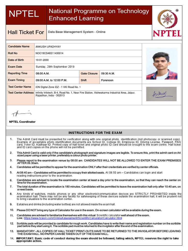 Nptel: National Programme On Technology Enhanced Learning | PDF ...