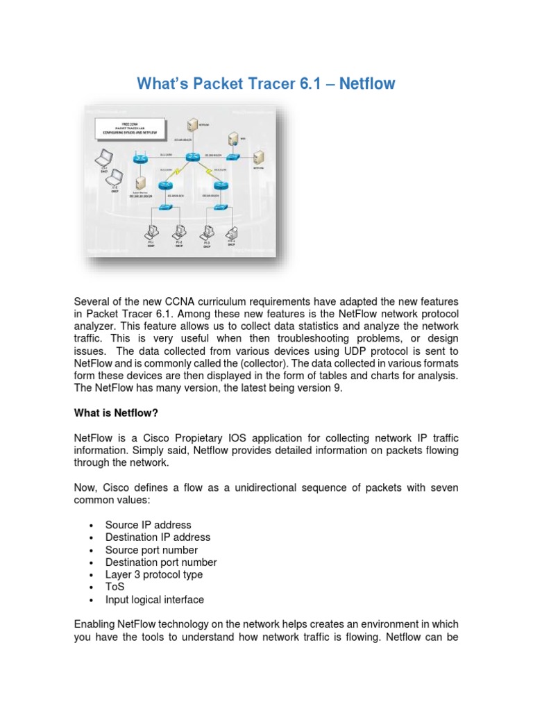 Configurar Netflow Cisco | PDF | Router (Computing) | Computer Network