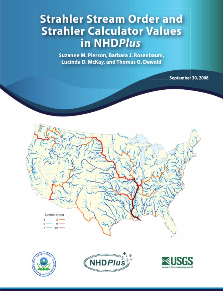 Strahler Stream Order | PDF | Stream | River
