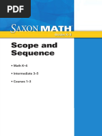 Saxon Math 8 7 Tests | PDF
