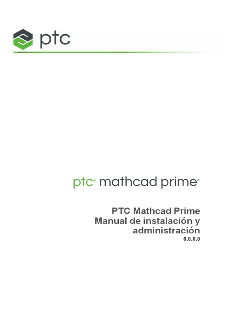 Mathcad Prime 6 Installation Guide Es | PDF | Archivo de computadora ...