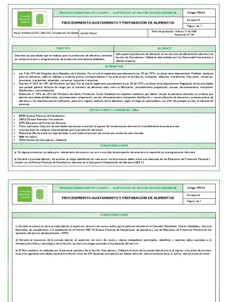 Pbe 04 | PDF | Cocina | Alimentos
