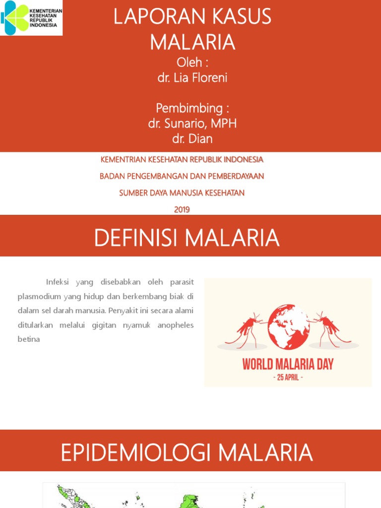 Laporan Kasus Malaria | PDF