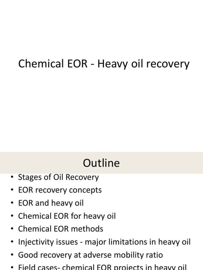 Chemical EOR | PDF | Enhanced Oil Recovery | Rheology