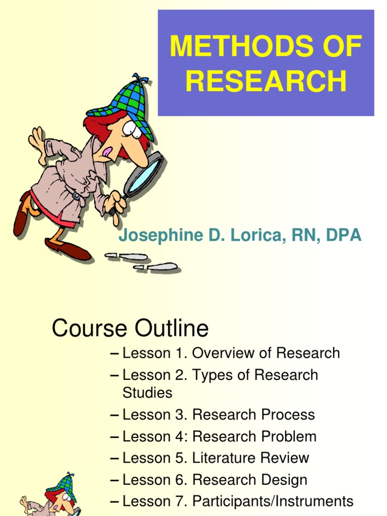 Methods of Research Complete | PDF | Sampling (Statistics) | Statistics
