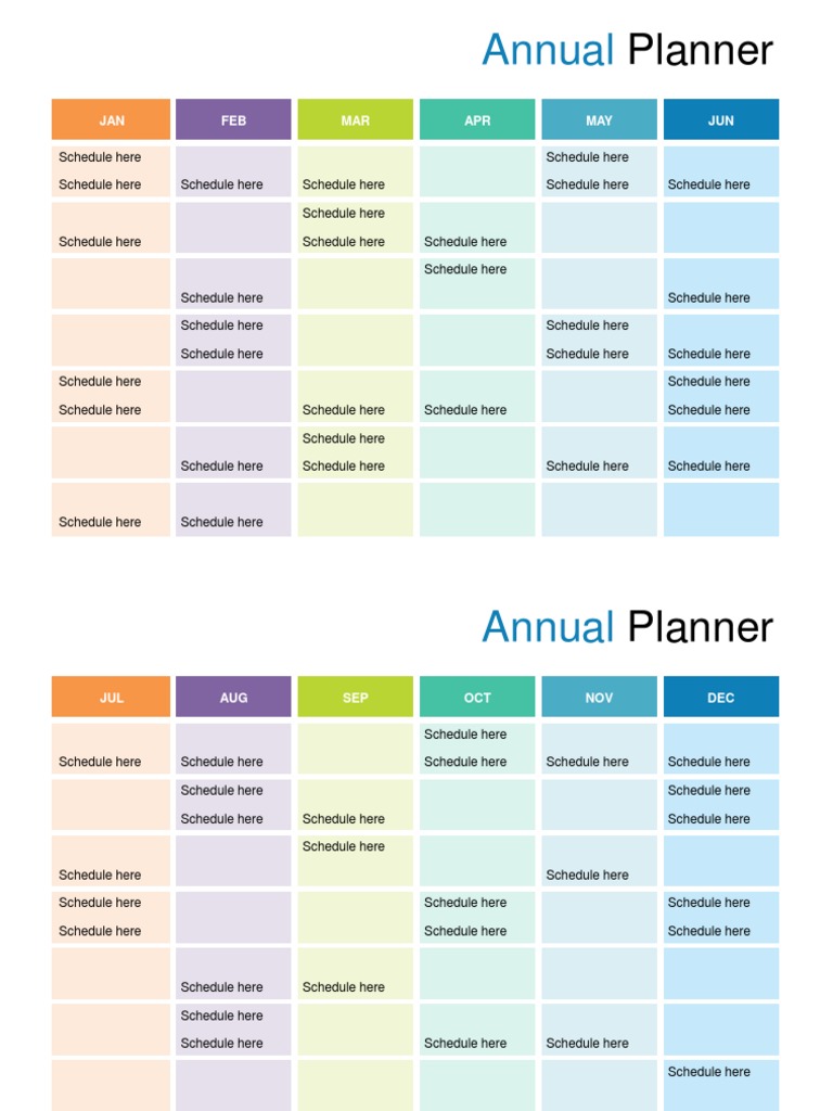 Annual Planner | PDF