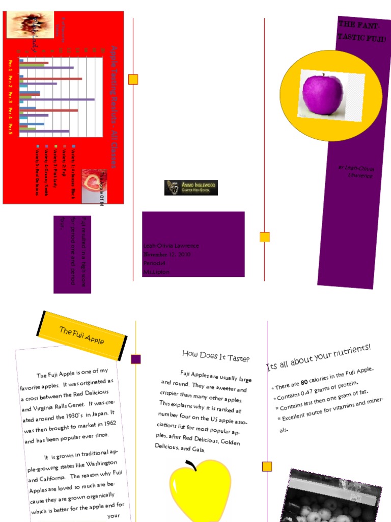 Apple Brochure Leah Lawrence | PDF | Apple | Mali