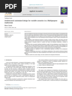 Auditorium Design: 30 Acoustic Sections | PDF | Design | Art Media
