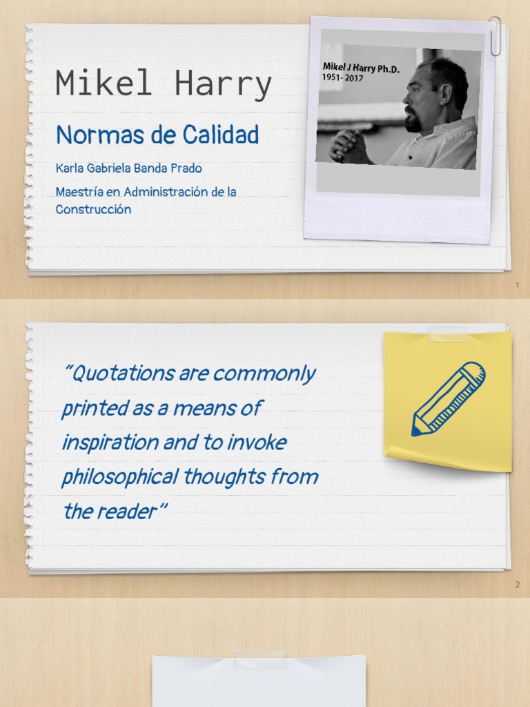 Mikel Harry: Normas de Calidad | PDF | Yellow | Color