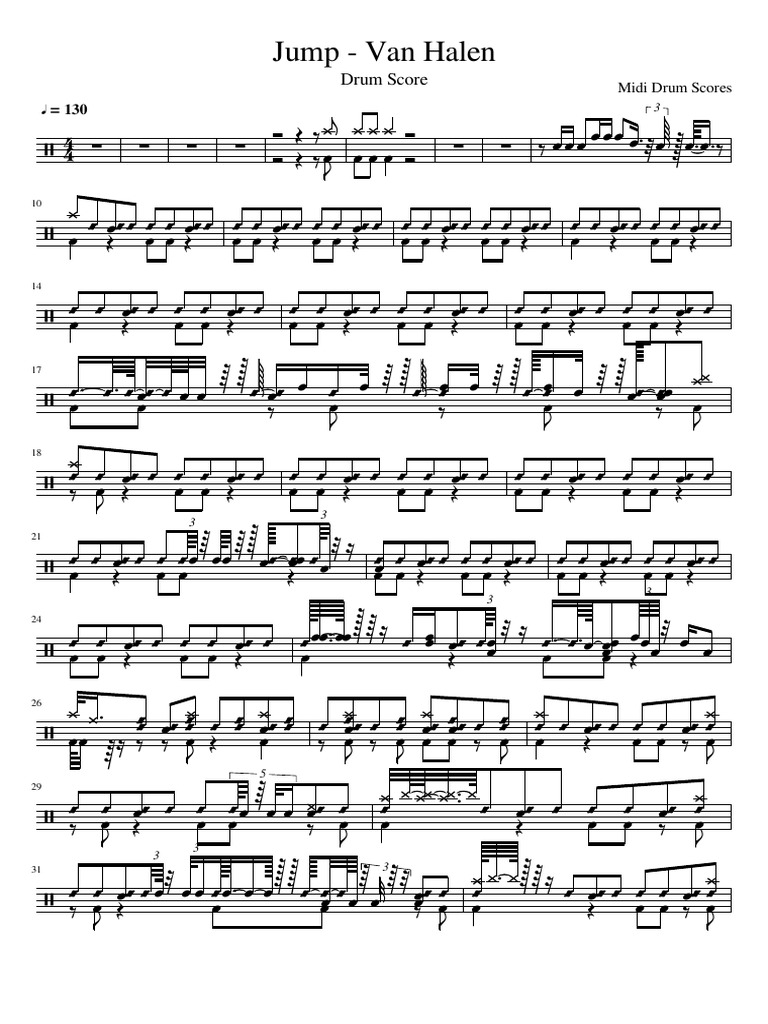 Jump Van - Halen PDF | PDF