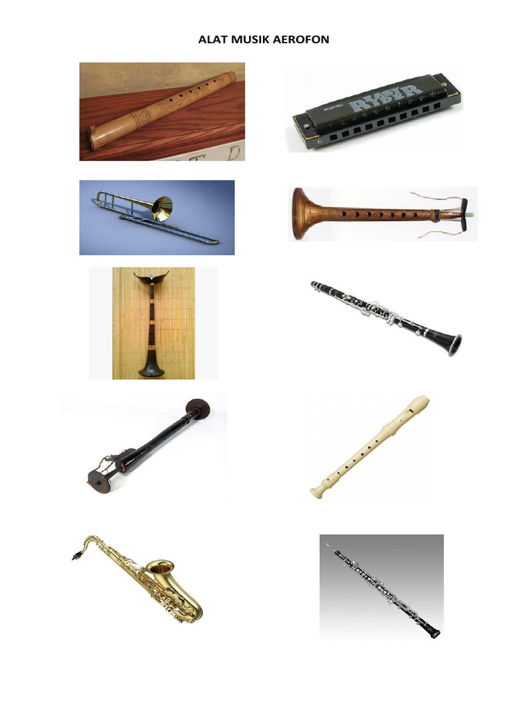 Alat Musik Aerofon | PDF