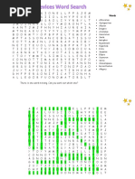 Holes Word Search | PDF