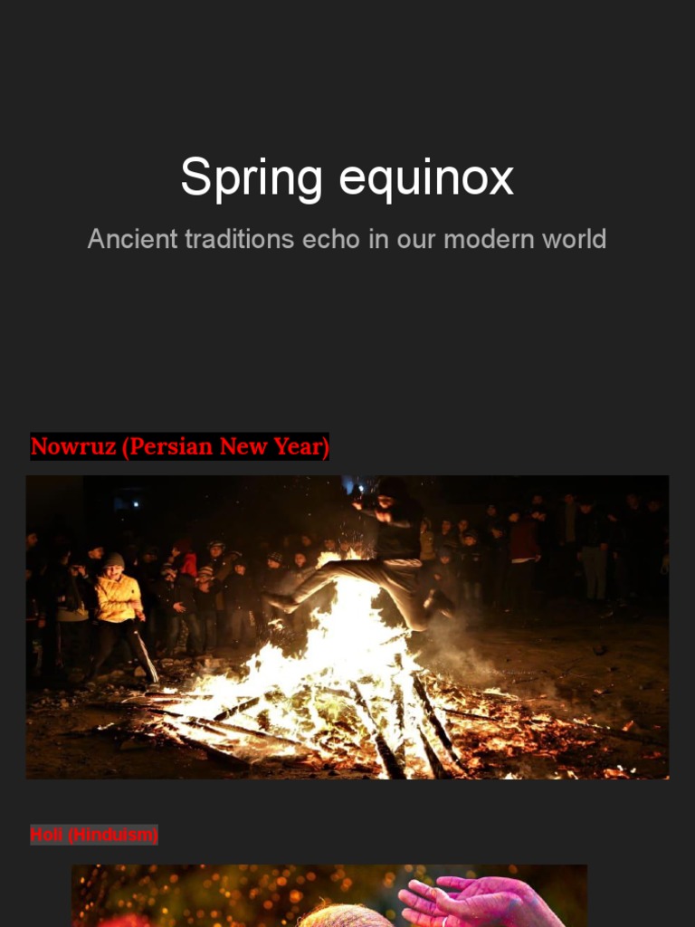 Spring Equinox Traditions Worldwide | PDF
