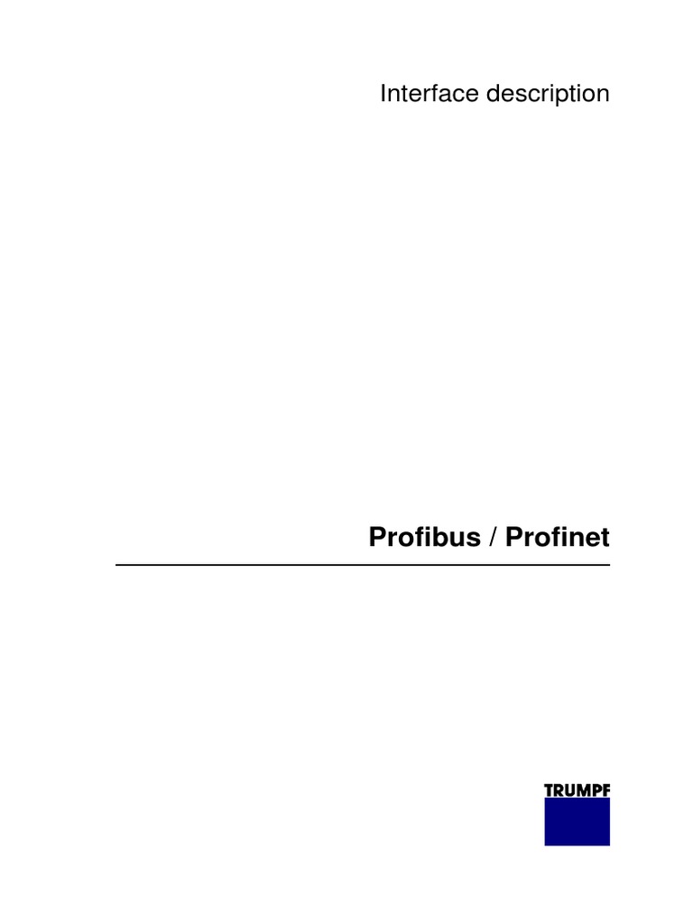 SB ProfiBus ProfiNet TM1356 en | PDF | Graphical User Interfaces | User Interface