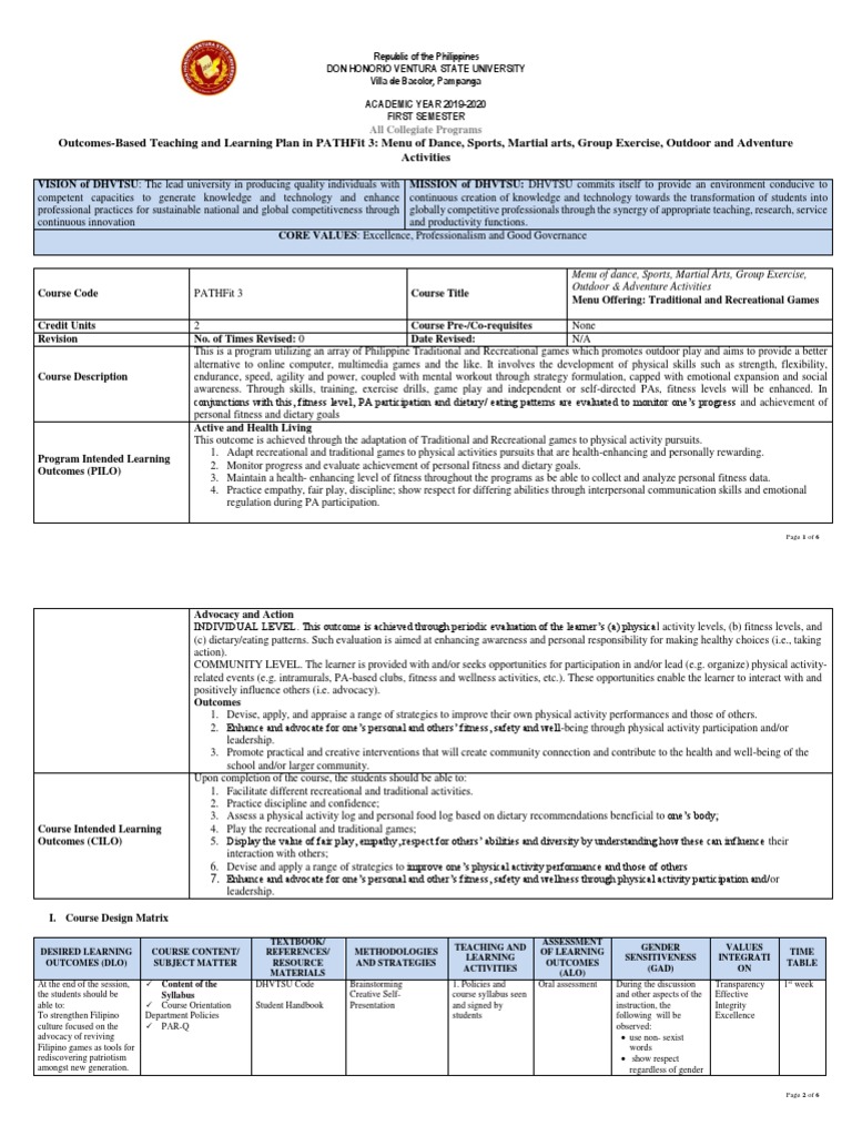 Patfit | PDF | Physical Fitness | Learning