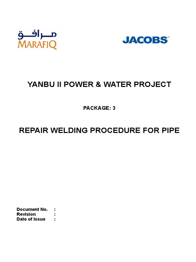 Yanbu Ii Power & Water Project: Package: 3 | PDF | Pipe (Fluid ...