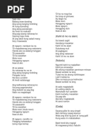 Batangas Words | PDF