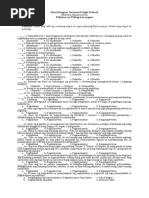 Multiple Choice Questionnaire-Filipino | PDF