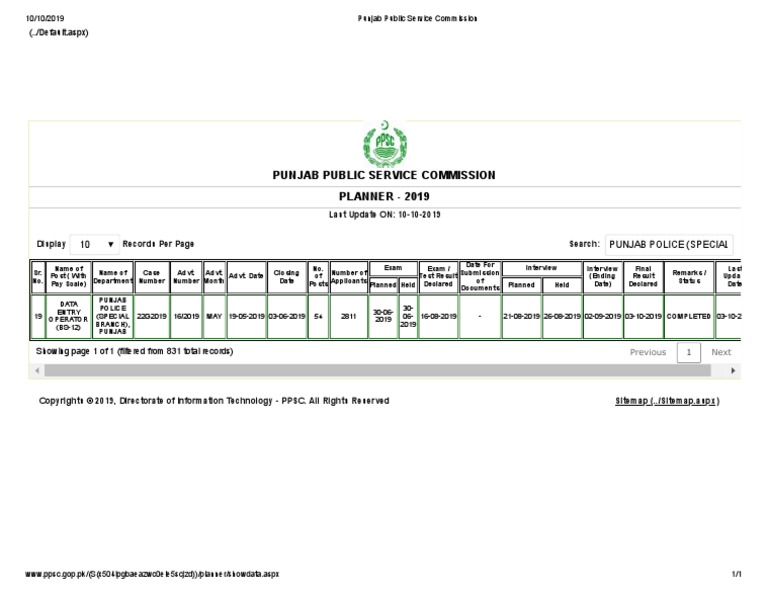 Punjab Public Service Commission | PDF | Information Science | Software