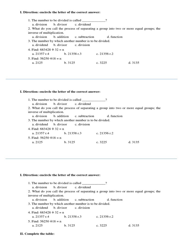 Math Review | PDF