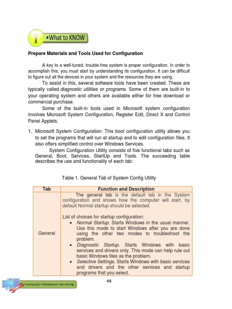 Prepare Materials and Tools Used For Configuration | PDF | Windows ...