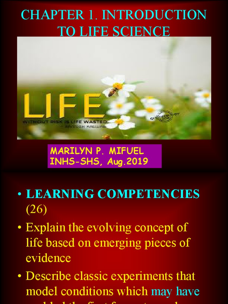 Origin and Evolution of Life on Earth | PDF | Abiogenesis | Life