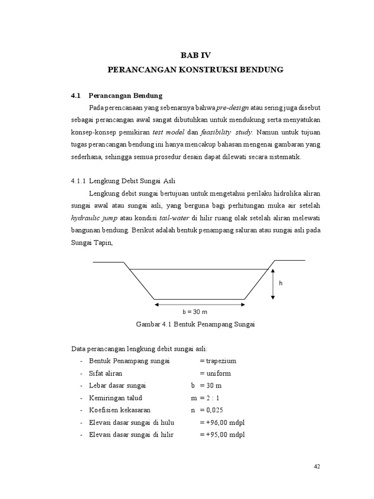 Rancang Bendung | PDF | Metode & Bahan Ajar