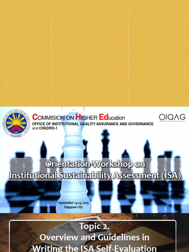 02 Ched Overview and Guidelines Answering The Sed | PDF | Governance ...