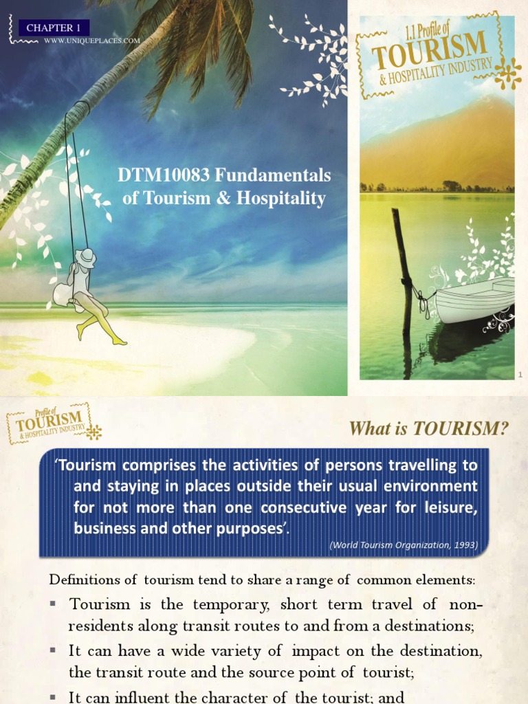Fundamentals of Tourism & Hospitality | PDF | Bed And Breakfast | Inn