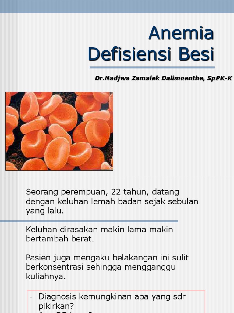 Anemia Defisiensi Besi | PDF
