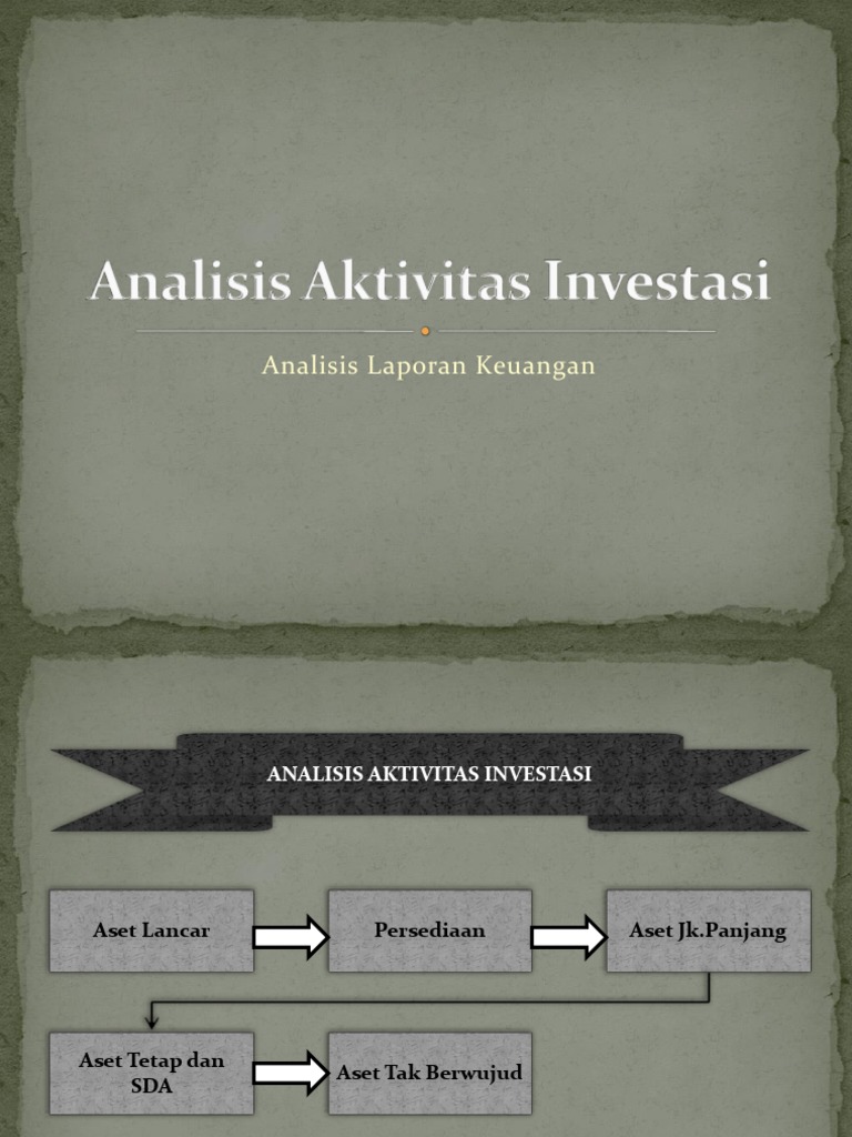 ALK AKS Analisis Aktivitas Investasi | PDF